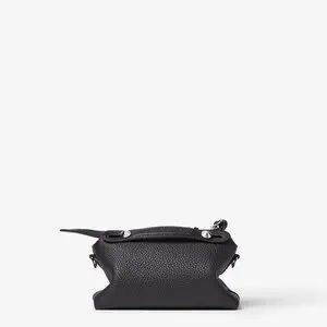 Fendi By The Way Soft Mini Black Cuoio Romano Leather Mini-bag